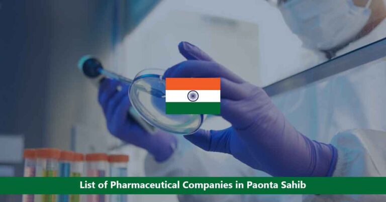 Full List of Pharmaceutical Companies in Paonta Sahib