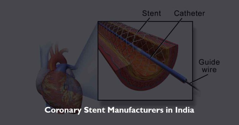 List of Cardiac Stent Manufacturers in India