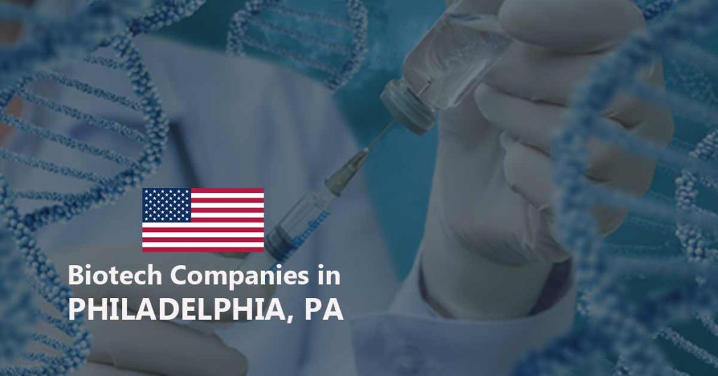 List of Biotech Companies in Philadelphia, PA (2025)