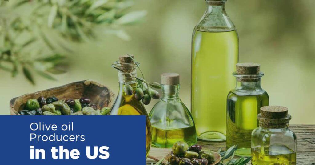 olive oil producers in the US